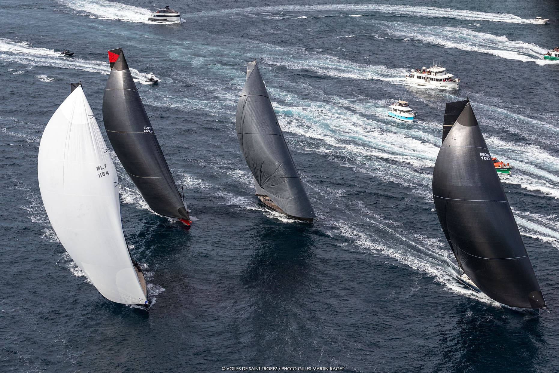 Mistral provides Champagne Sailing for the Les Voiles de St Tropez ...