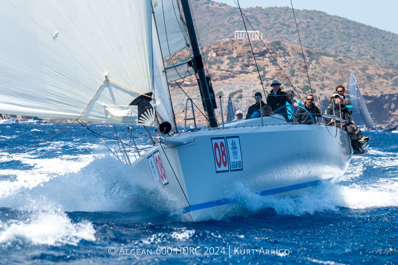 Doyle-powered Black Pearl claims overall winners at the 2024 Aegean 600. - Doyle Sails