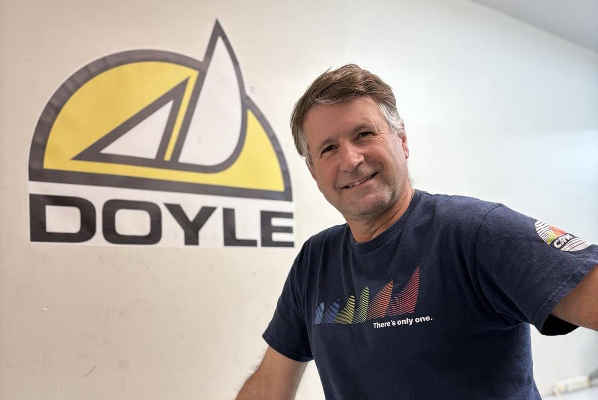 LUKE PORTER AT THE HELM OF DOYLE SAILS HALIFAX - Doyle Sails